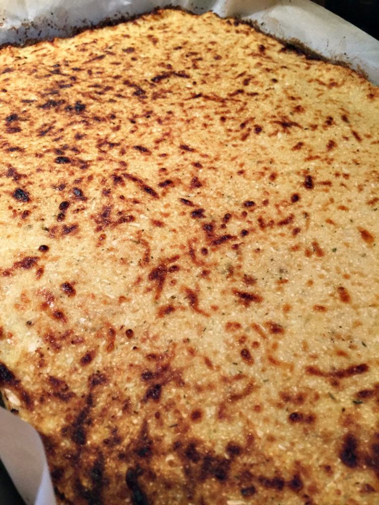 Cauliflower Cheesy Bread - but there is no bread. What? * Strong Coffee ...