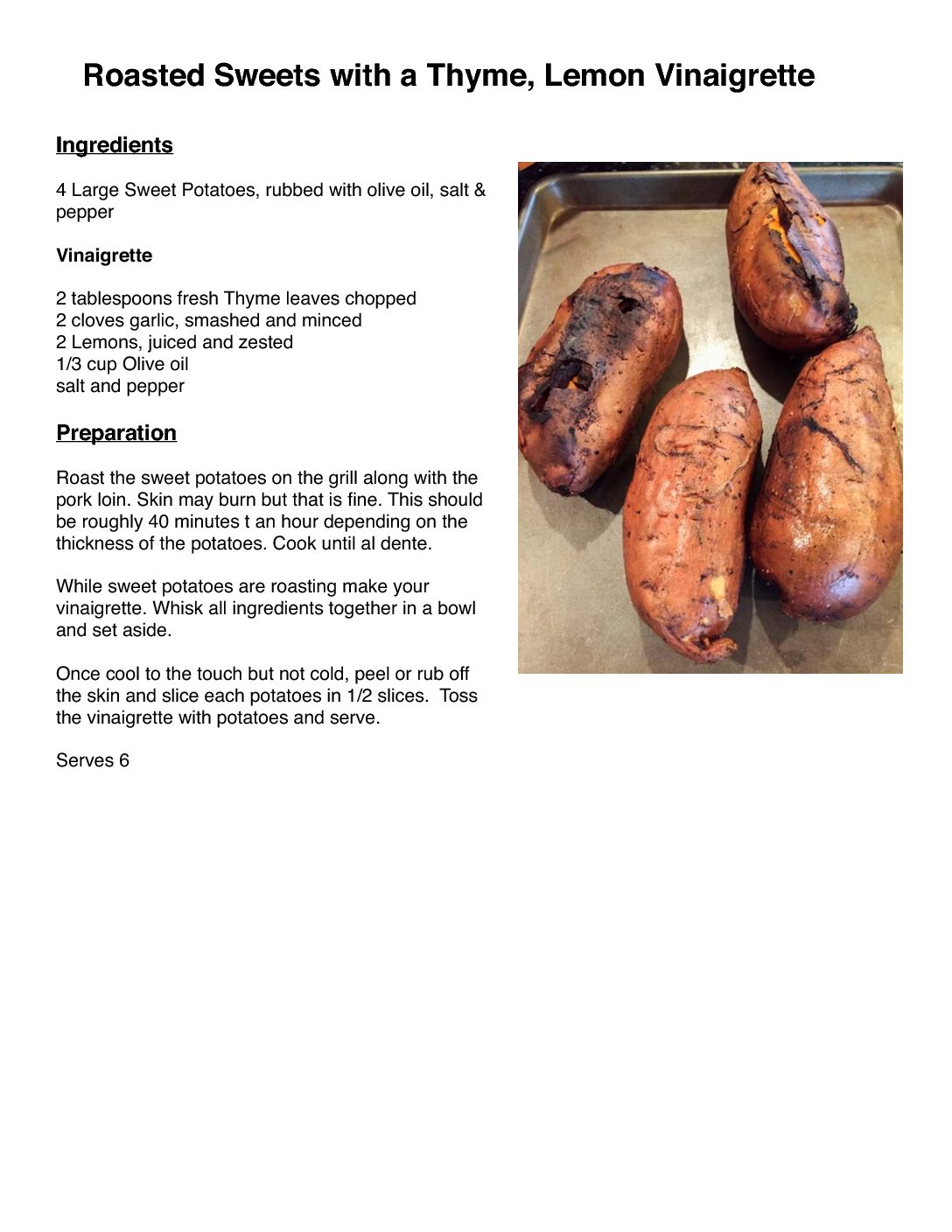 Roasted Sweets * Strong Coffee to Red Wine